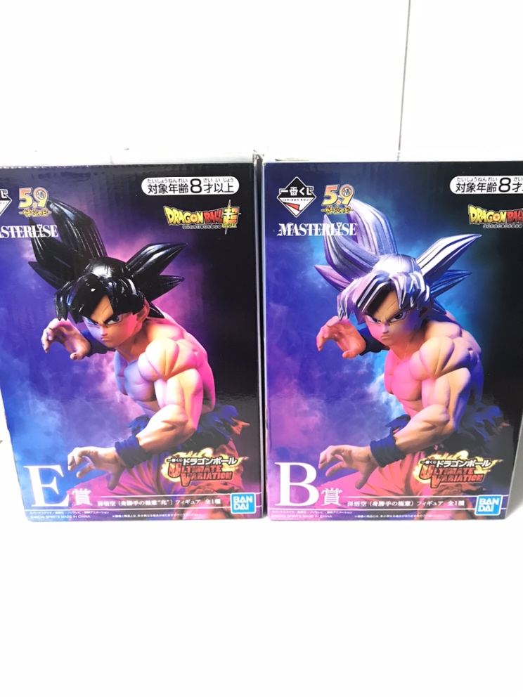 一番くじ ドラゴンボール ULTIMATE VARIATION B賞・E賞 身勝手の極意 フィギュアレビュー | toraのブログ